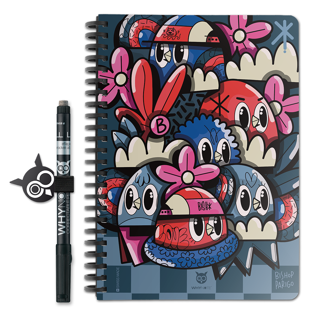 WhyNote, le bloc-notes réutilisable à l'infini ! – WhyNote.co